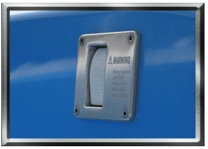 Transom Switch Panel - Single Recessed - Marine Industries West